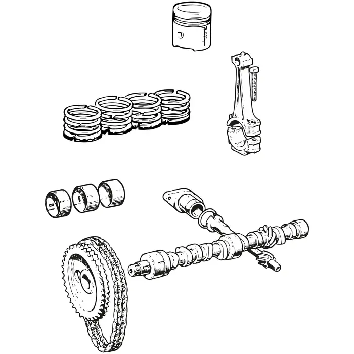 Midget Upper Engine & Components | MGOC