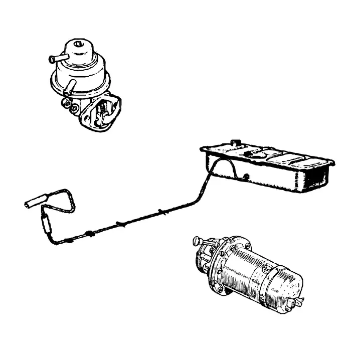 MG Midget Fuel Parts | MGOC