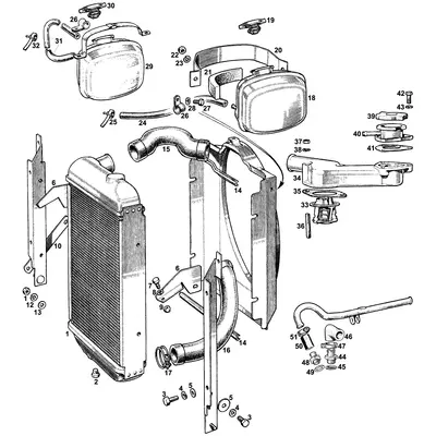MGC Cooling Parts: Radiators, Pumps & Fans
