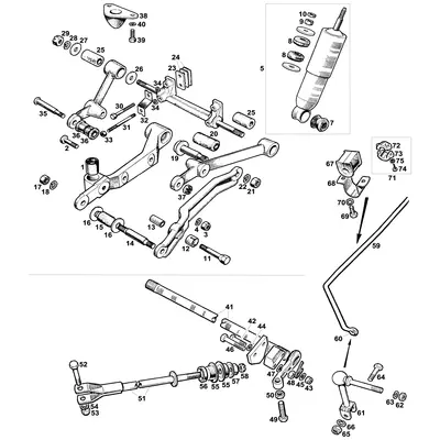 MGC Suspension & Steering Parts | MGOC