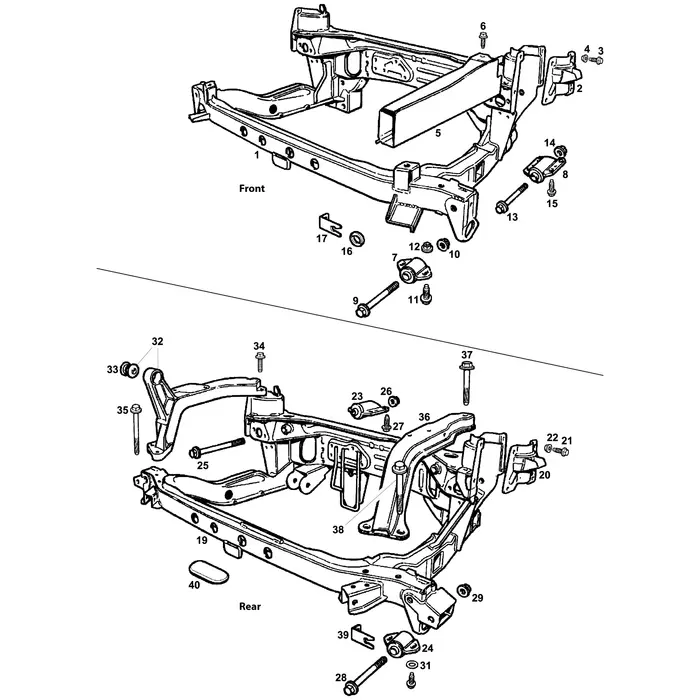MGF & TF Subframe | MGOC