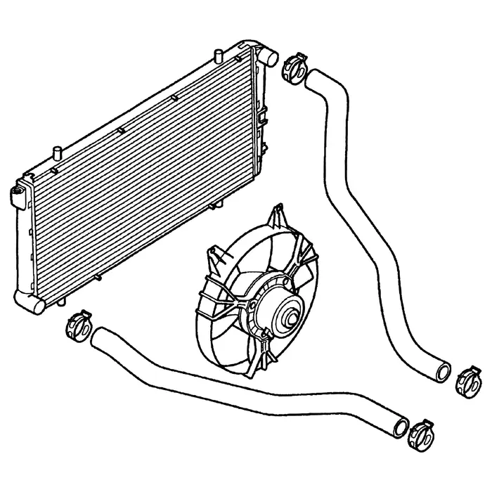 MGF & TF Radiator & Coolant Hoses | MGOC