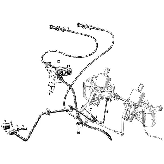 MG TD & TF Engine Parts | MGOC