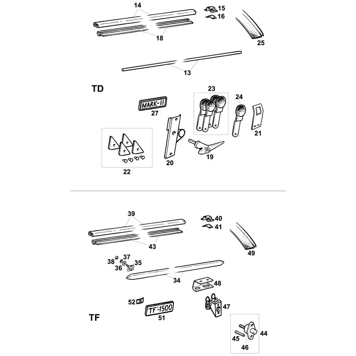 MG TD & TF Bodywork | MGOC