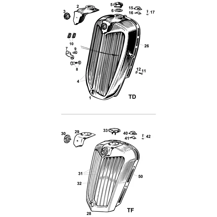 MG TD & TF Bodywork | MGOC