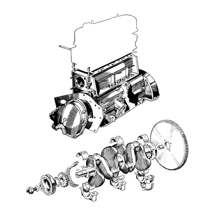 MG TD & TF Engine Parts | MGOC